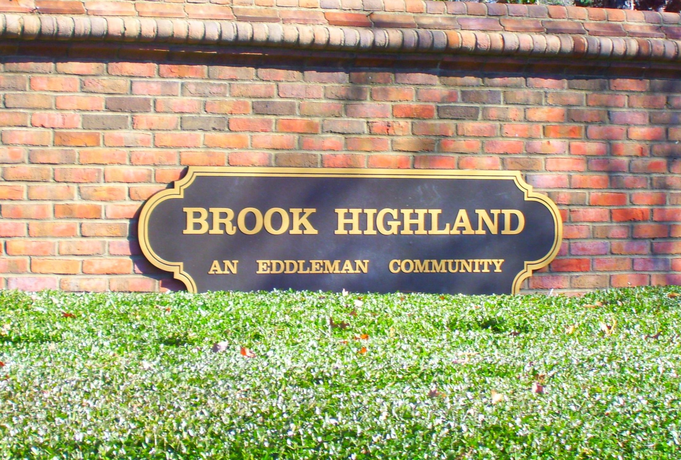 Brook Highland Entrance – Brook Highland