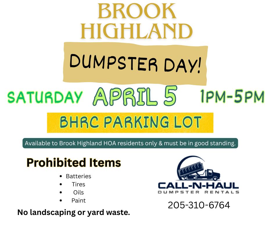 Information for Garage Sale, Donation Pick-Up, & Dumpster Day 2025 ...